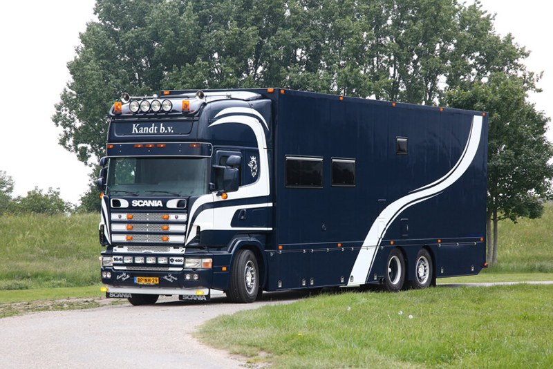 WSI, 01-4154, 01.4154, SCANIA R 4 Topline 6x2, porteur fourgon, Transport